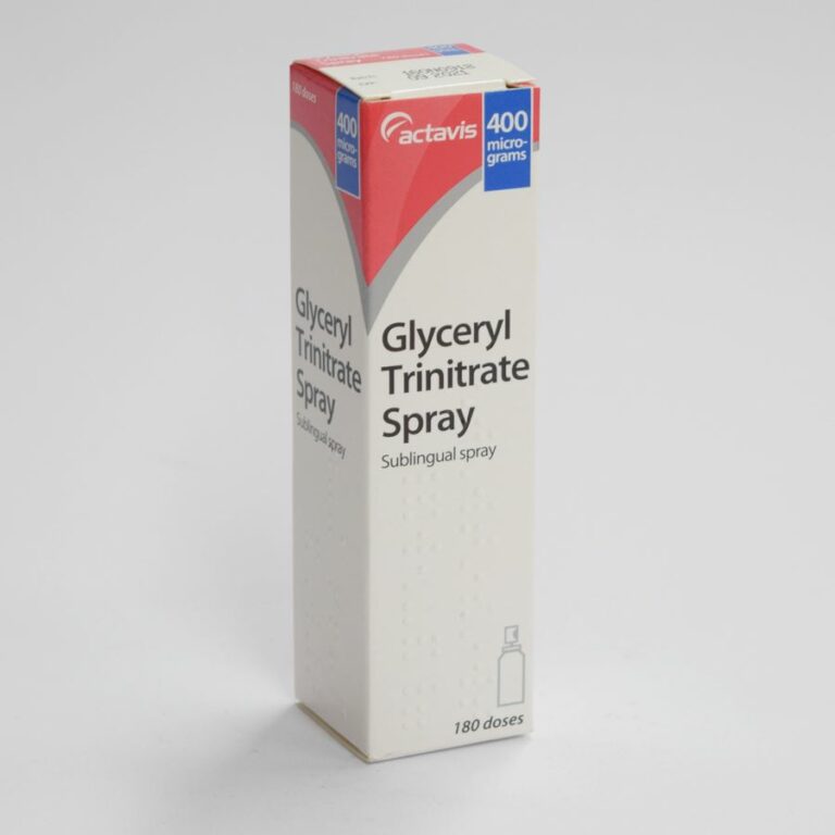 Buy Glyceryl Trinitrate Spray Online | Angina | My Pharmacy