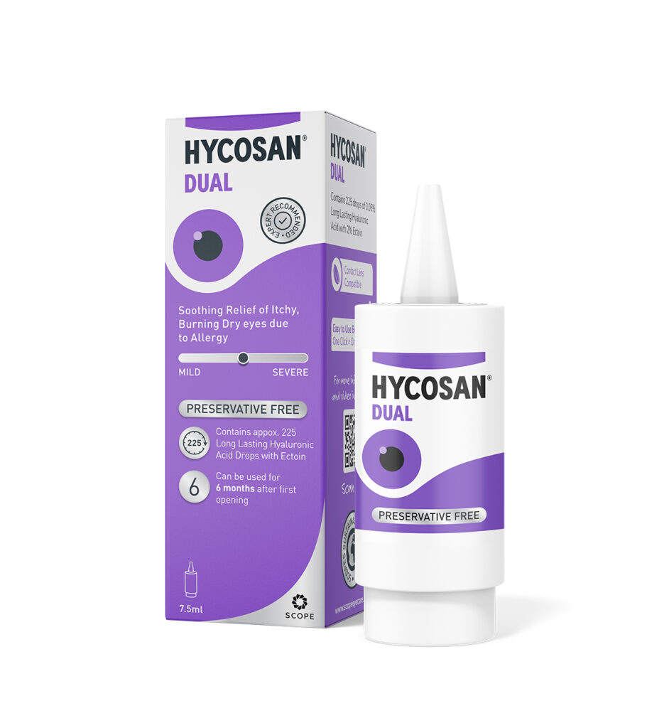 Buy Hycosan Dual Eye Drops Online | Dry Eye Treatment