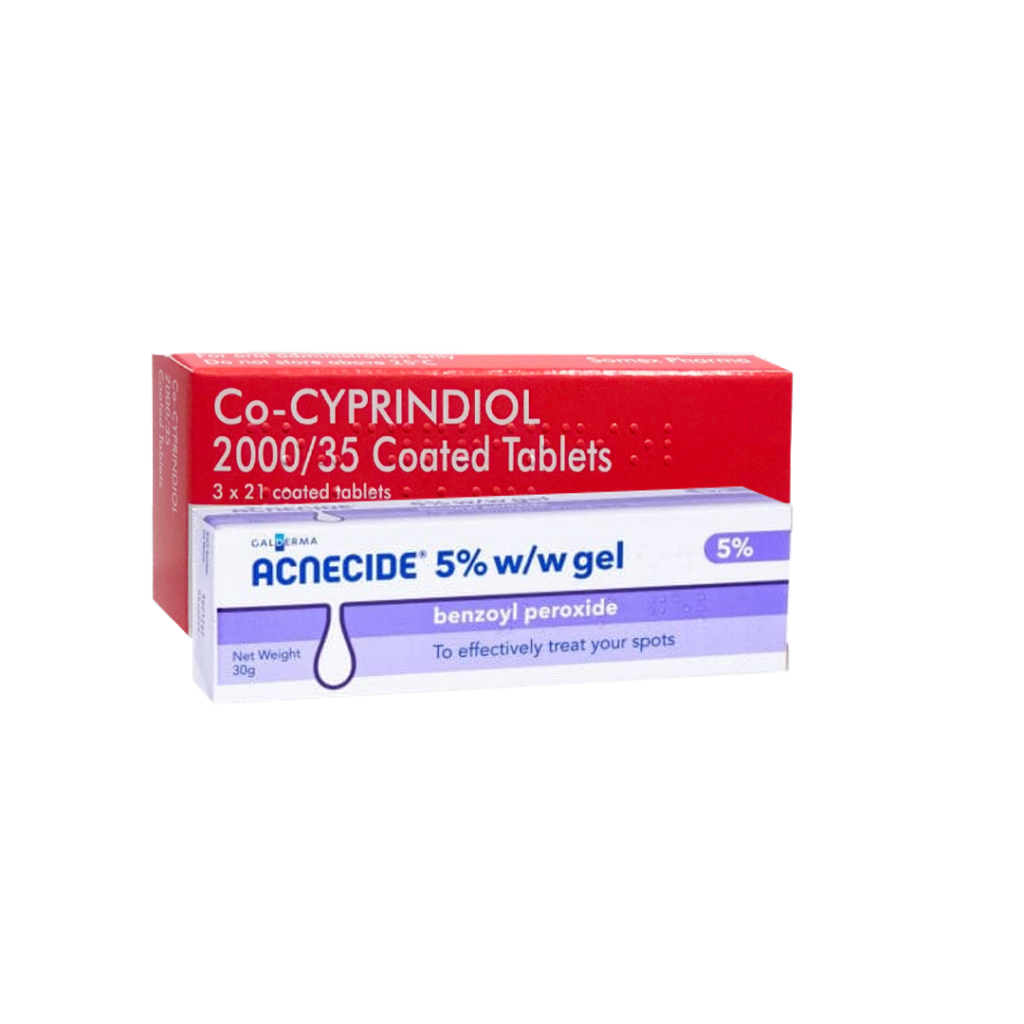 Buy Co-cyprindiol & Benzoyl Peroxide Gel Online | My Pharmacy