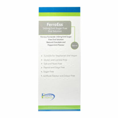 Buy FerroEss Ferrous Fumarate 140mg/5ml Liquid 300ml Online